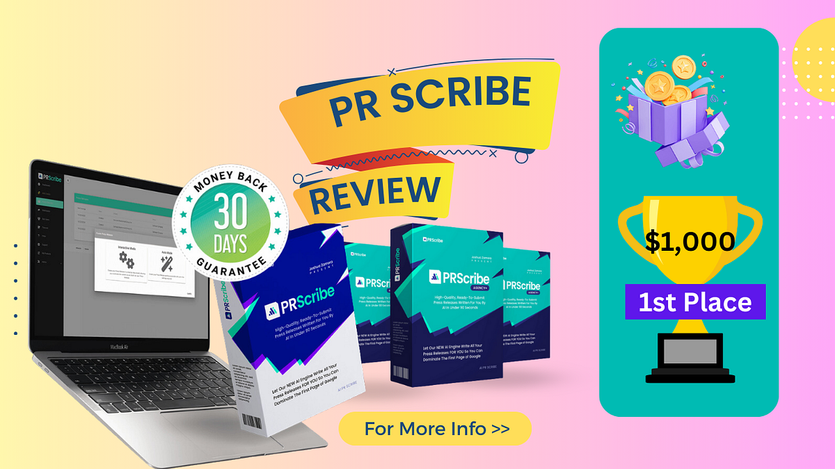 PR Scribe Review — Rank Fast with New AI Press Release Service | by MD ...