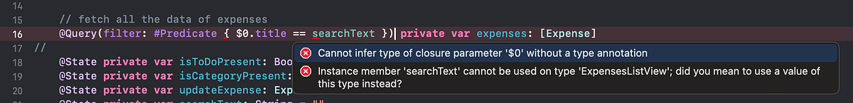 Swift Data — Filter & Query. Today, we will explore the use of… | by Ashish Yadav | Sep, 2024 ...