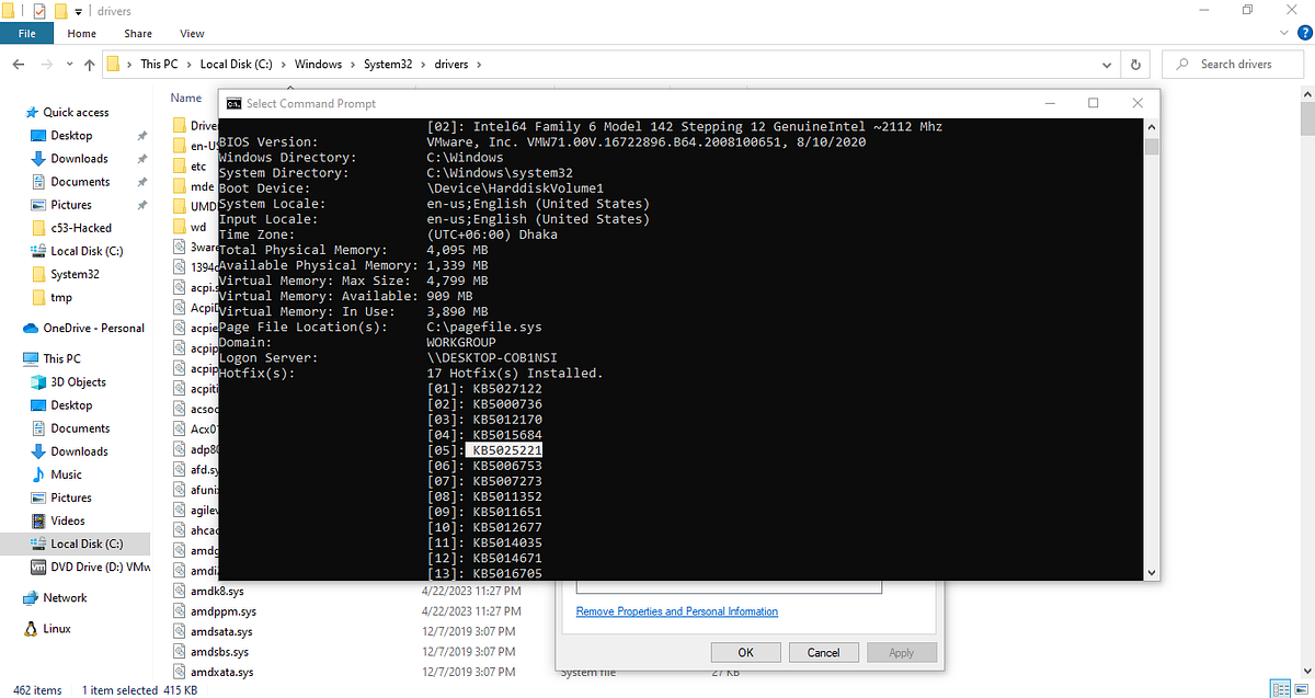 Genuineintel.sys Intel Pentium Extreme Edition Dual Core CPU • The