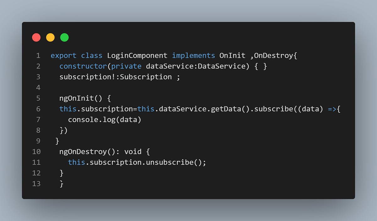 Unsubscribing from an Observable. Unsubscribing from observables in… | by Maadevaa | Medium