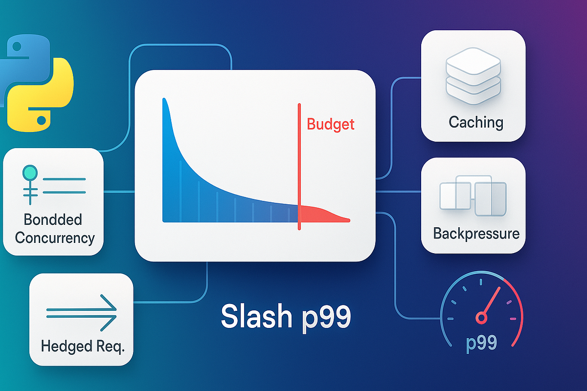 Top 10 Python Async Patterns That Slash p99 Latency | by Bhagya Rana | Sep, 2025 | Medium