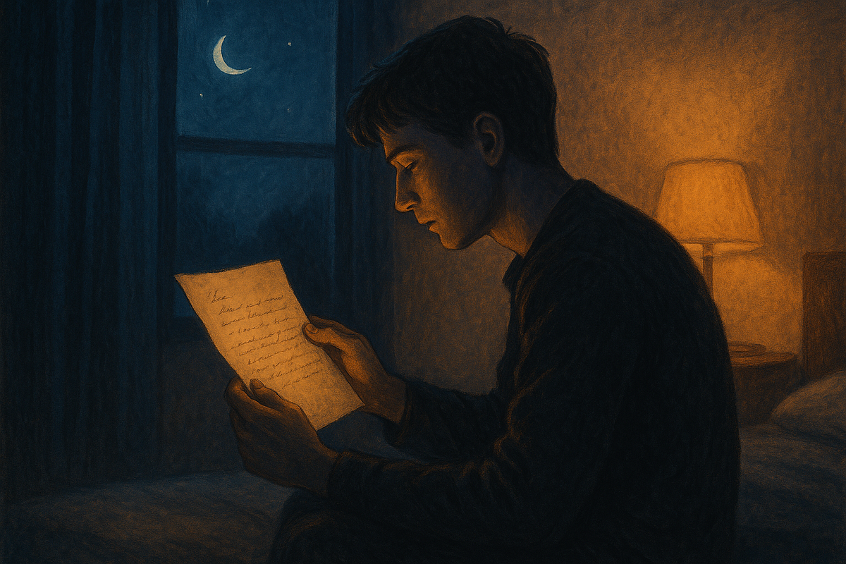 The Last Line of the Letter (A Short, Heartfelt Story) - Ab ir - Medium