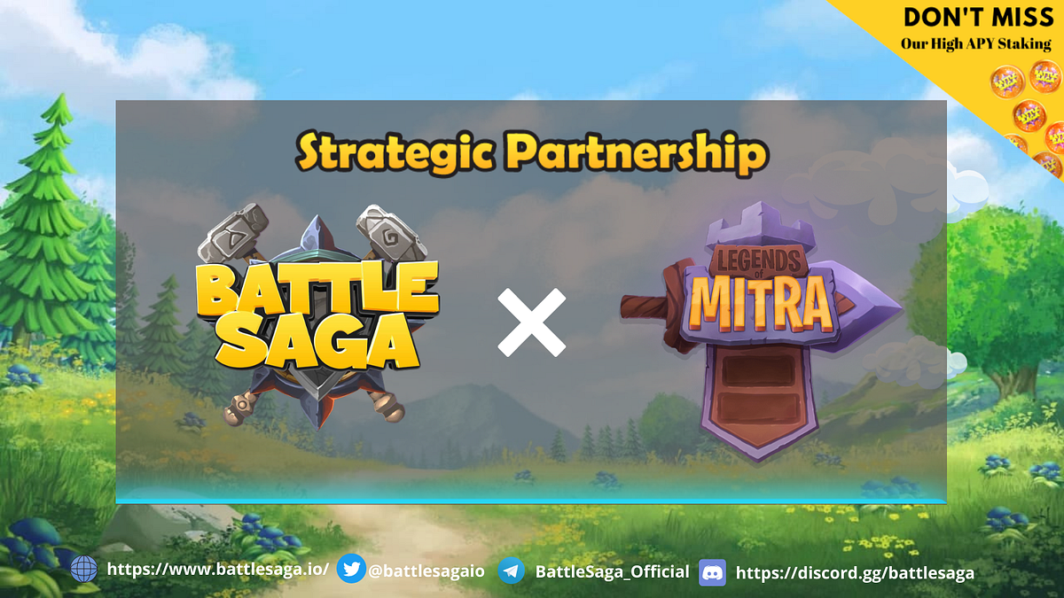 Legends of Mitra X Battle Saga Partnership Announcement | by BattleSaga ...
