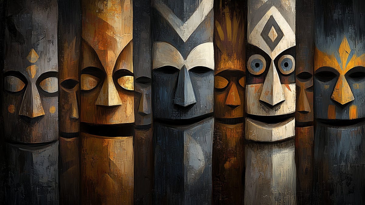 Midjourney and the Totemic Art. Image created by the author with… | by ...