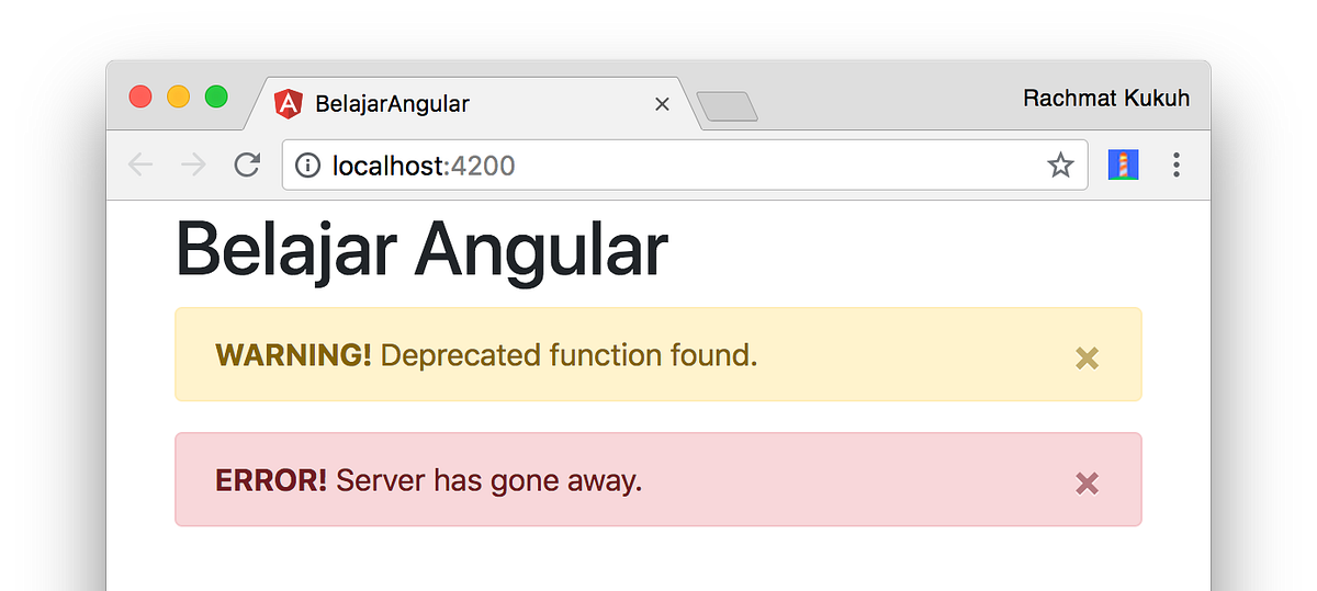 Membuat Component Baru via CLI. Membuat component dengan Angular CLI | by R. Kukuh | Medium