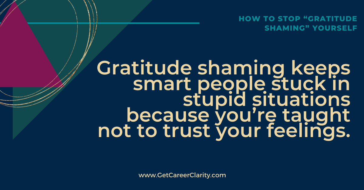 How to stop “gratitude shaming” yourself | by Lisa Lewis Miller | Medium