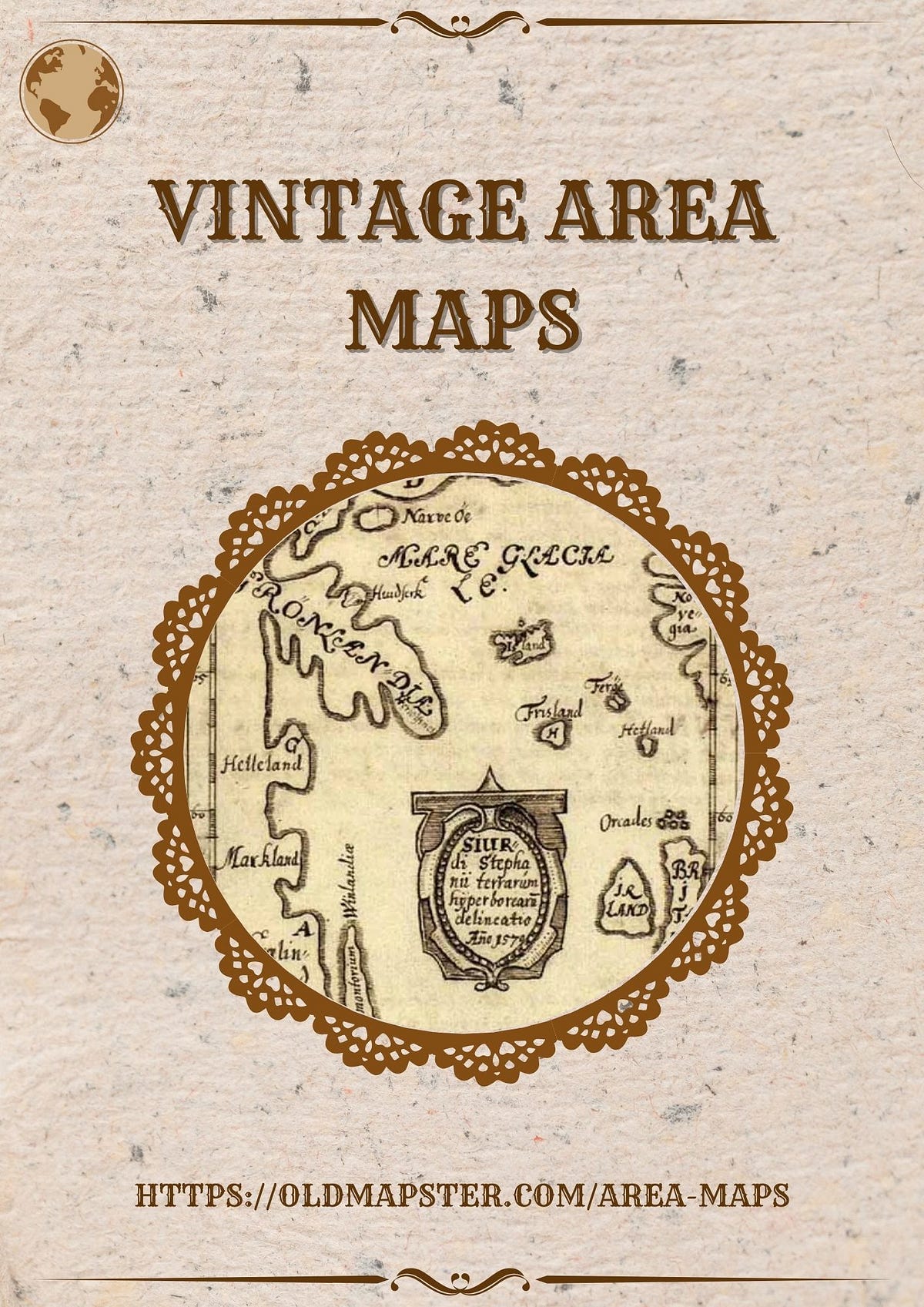 Vintage Area Maps - Oldmapster - Medium