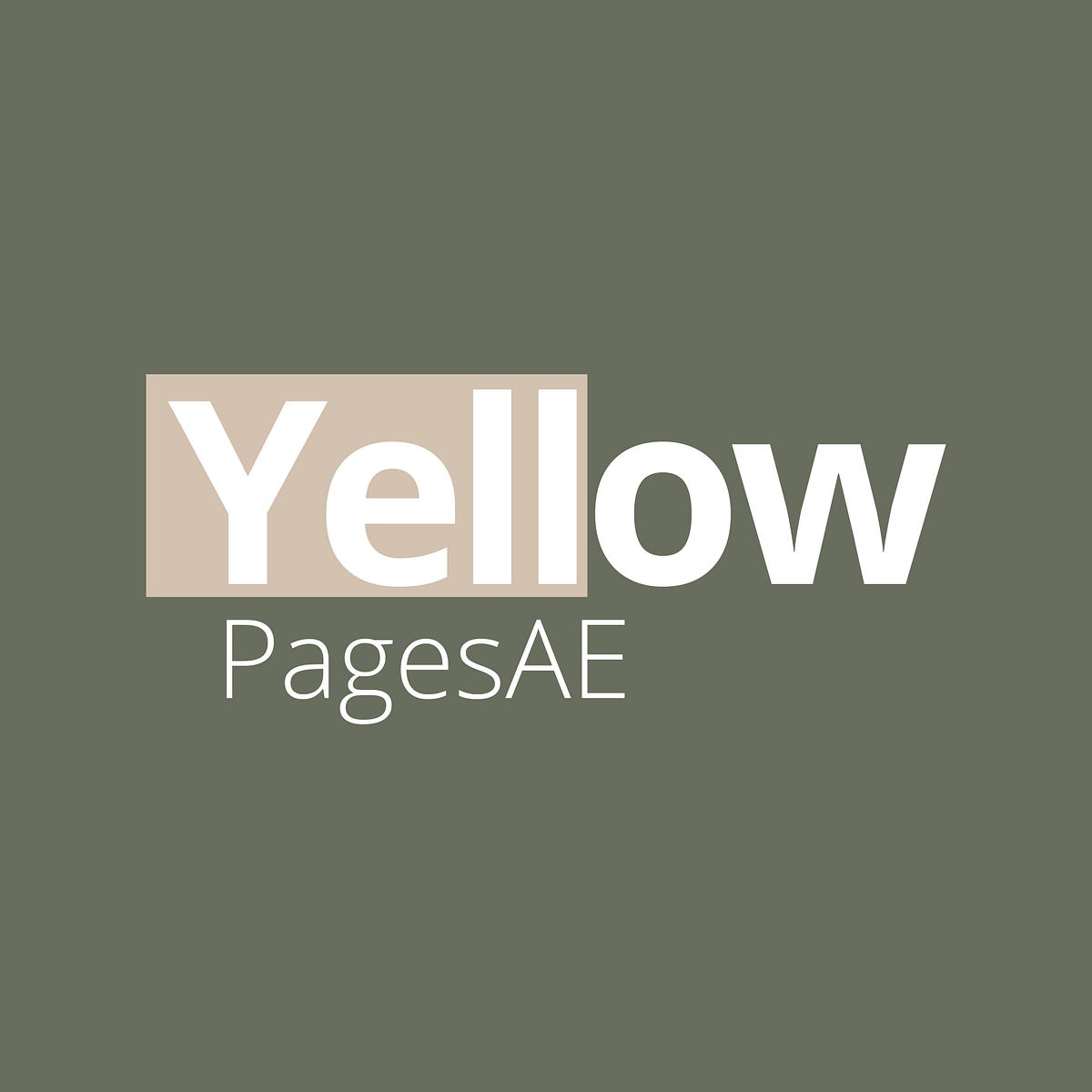 Yellow Pages AE - Yellow Pages AE - Medium