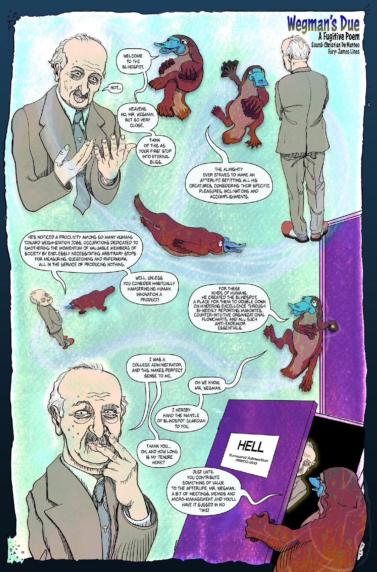 First Day in Hell. Everyone has a first day somewhere. | by The Comic ...