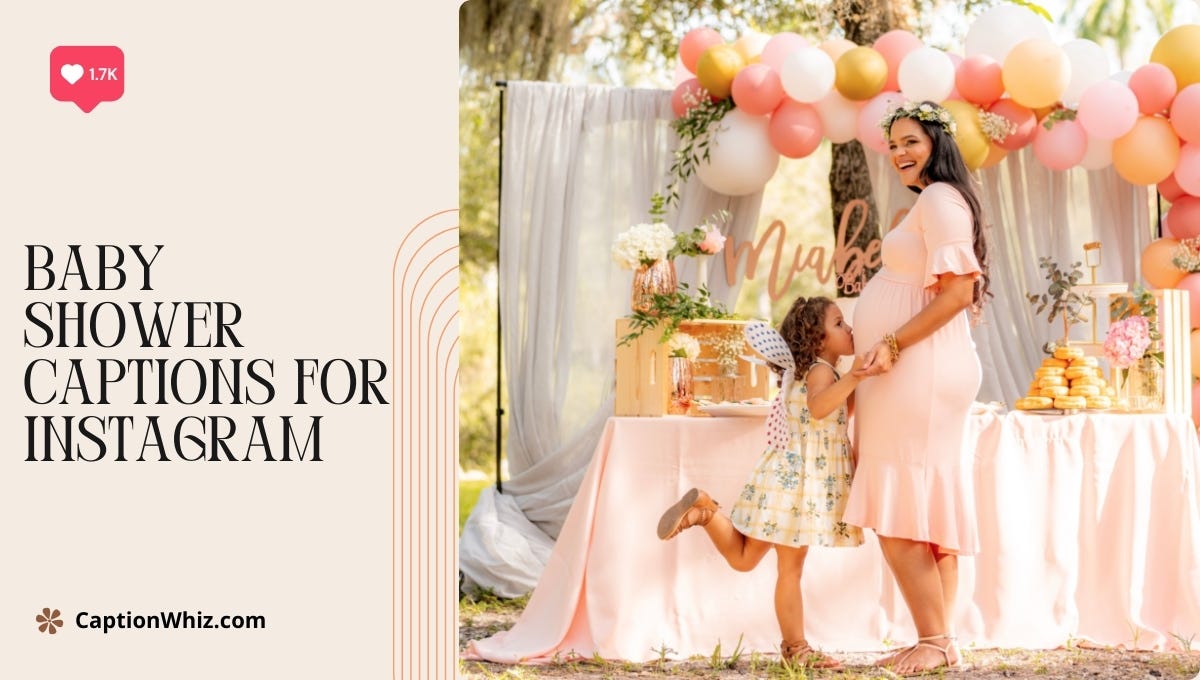 Baby Shower Instagram Captions