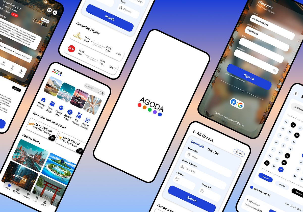 UX/UI CASE STUDY: REVAMPING & REDESIGNING THE AGODA (INDIA) BOOKING FLOW TO IMPROVE CONVERSION ...
