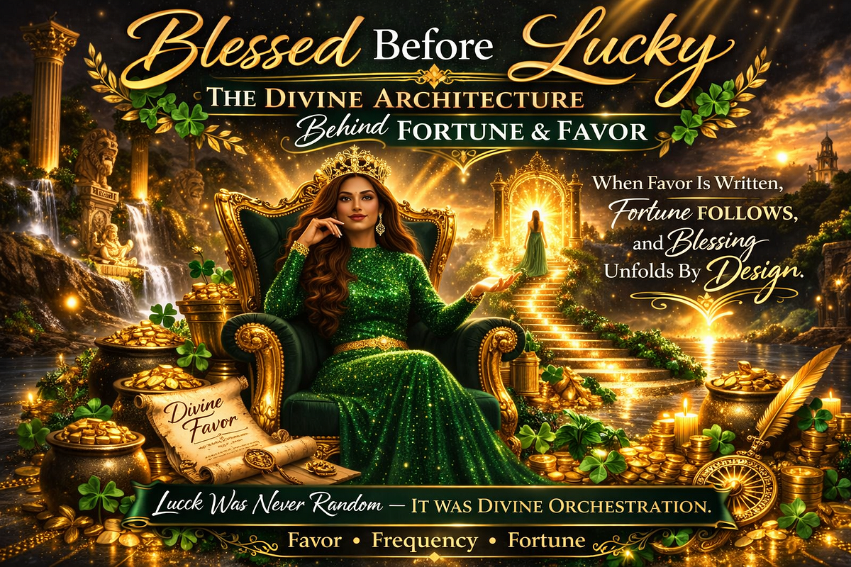 Blessed Before Lucky: Blessed Is the New Luck Factor for Divine Favor ...