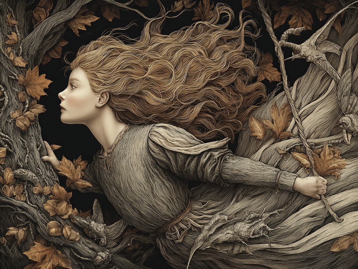 4. Ilangoria. The Dark Forest and the Unseen Path | by Mila Rada | Aug ...