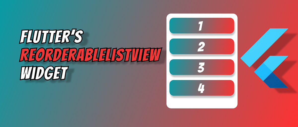 Building a Dynamic UI with Flutter’s ReorderableListView | by Aakash Pamnani | Medium