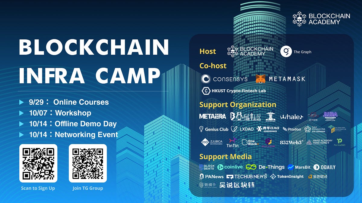 Blockchain Infra Camp Registration Starts: From Zero to Expert in Blockchain Infrastructure | by ...