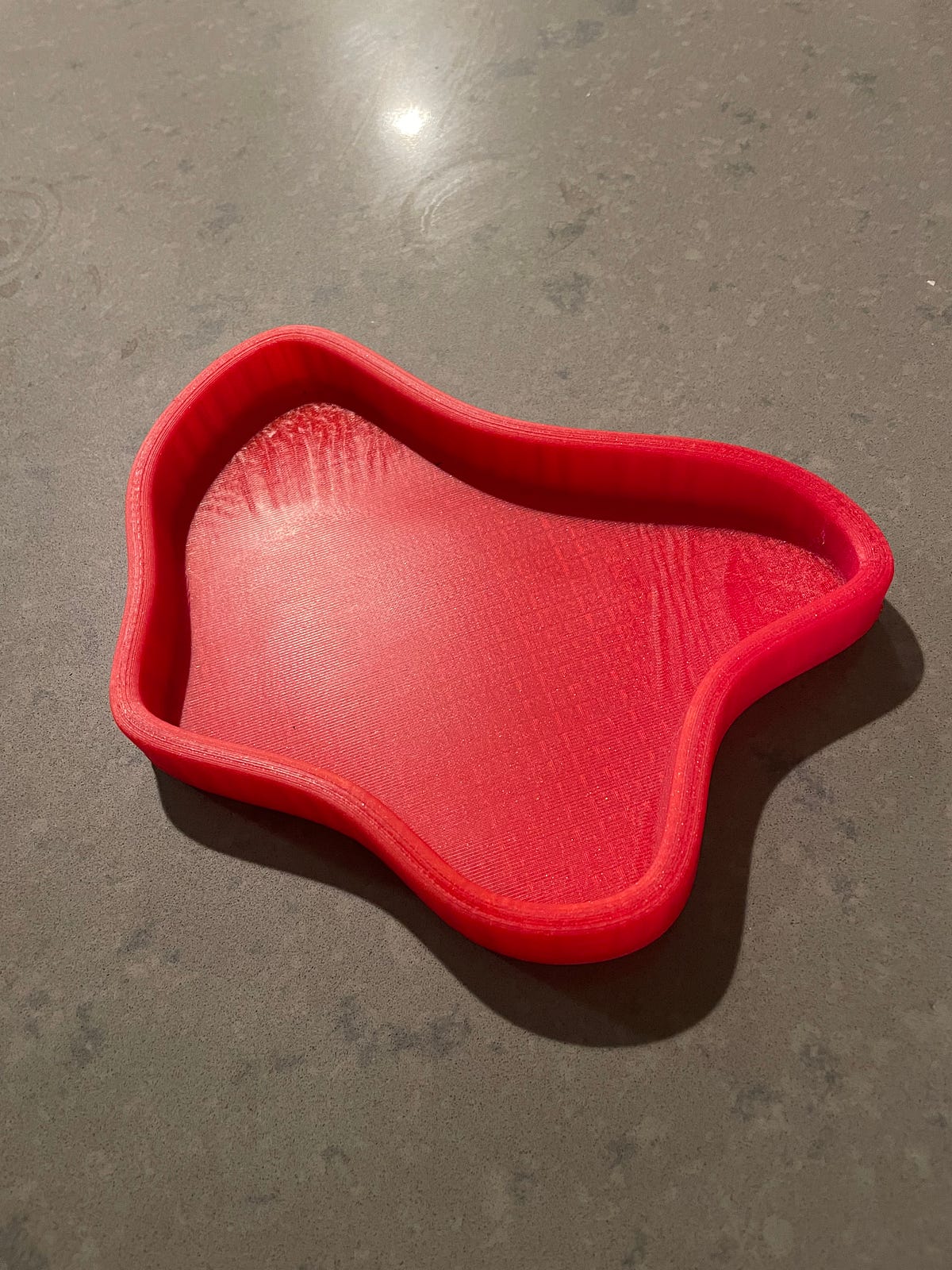 A4: 3D printed catch-all tray. Design: | by Daphanie Chan | Medium
