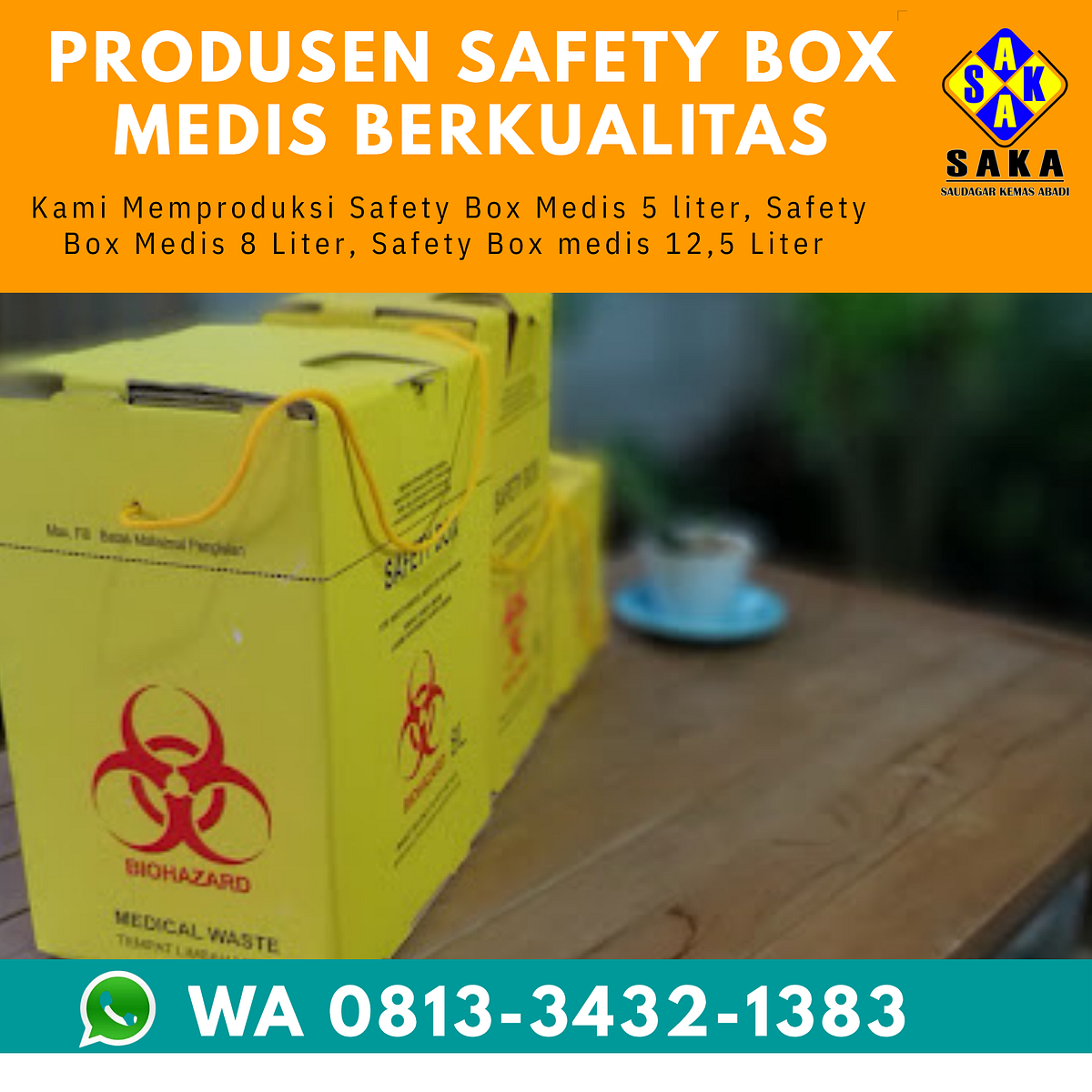 Pabrik Safety Box Limbah Medis Samarinda , WA/Call 0813-3432-1383WA ...