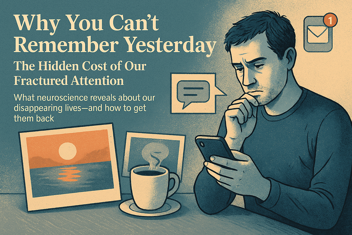 Why You Can’t Remember Yesterday: The Hidden Cost of Our Fractured ...