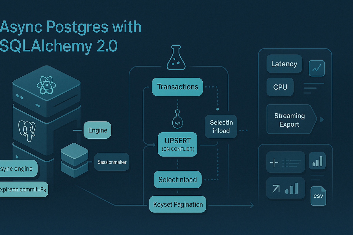 10 SQLAlchemy 2.0 Patterns for Clean Async Postgres | by Thinking Loop | Medium