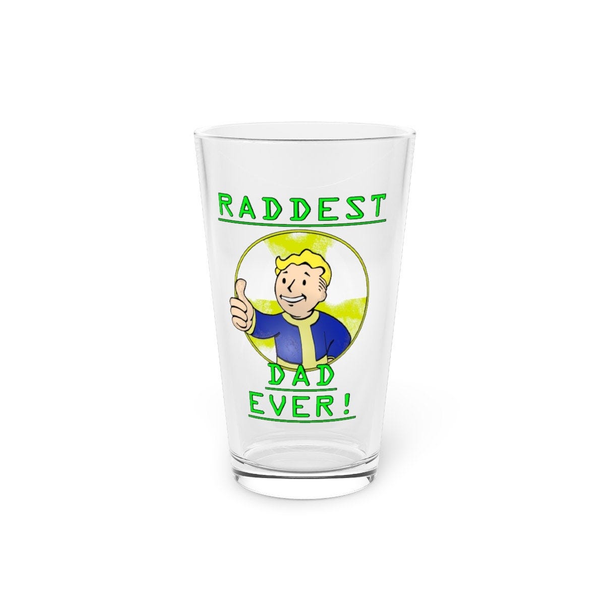 Free Rad Dad! Fallout — Rocks Glass 10oz or Pint Glass 16oz | by Helen ...