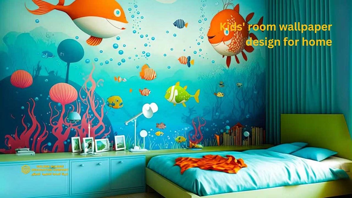 Kids’ Room Wallpaper Design for Home: Creative Ideas to Transform ...