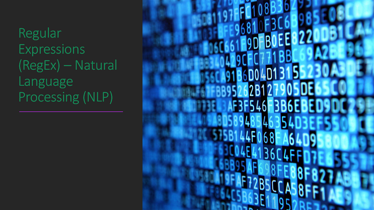 Regular Expressions — An excellent tool for text analysis or NLP | by Niwratti Kasture ...