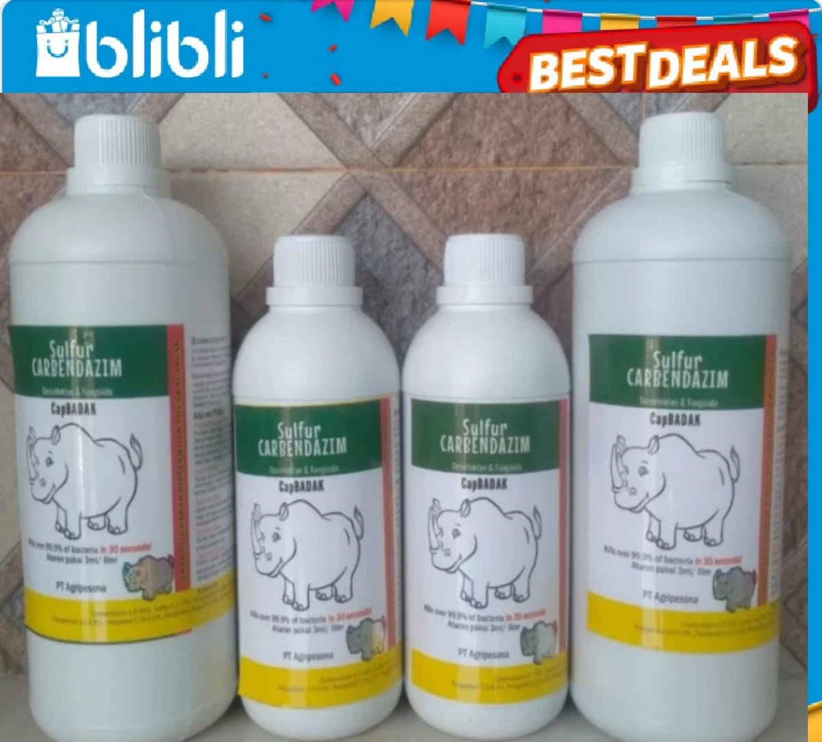 Sulfur Carbendazim (Fungisida) Obat Hama Kriting Daun Paling ampuh ...