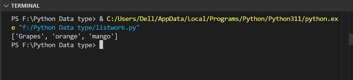 Data type List. Why use List Datatype? | by Dipen Sherpa | Medium
