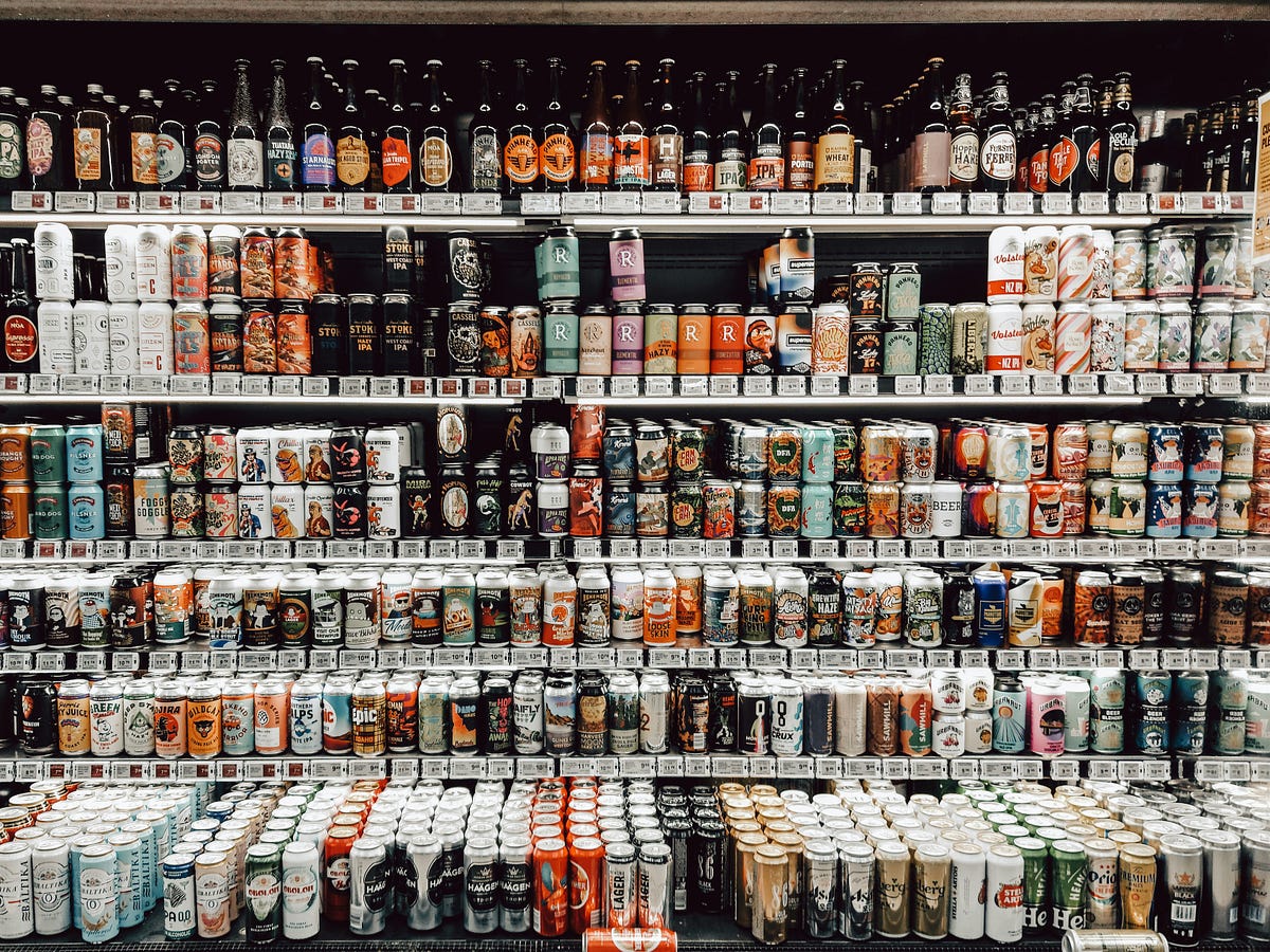 In the Beer Aisle. Late night memories | by Roman Newell | The ...