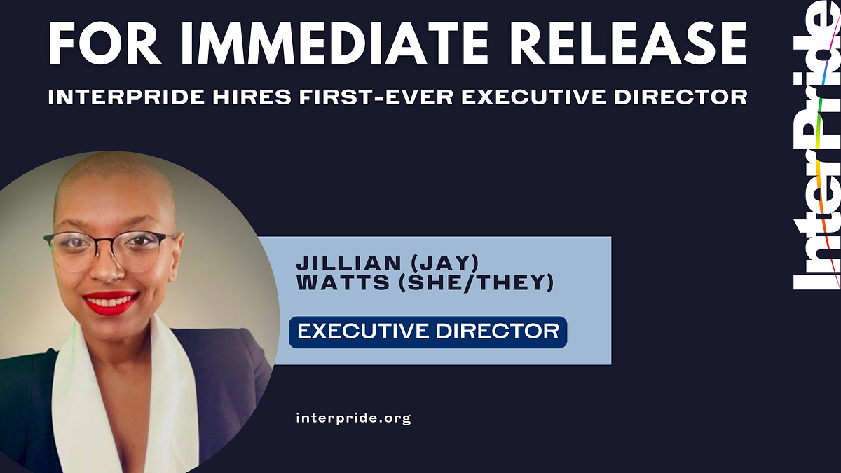 InterPride Hires First-Ever Executive Director | by InterPride ...