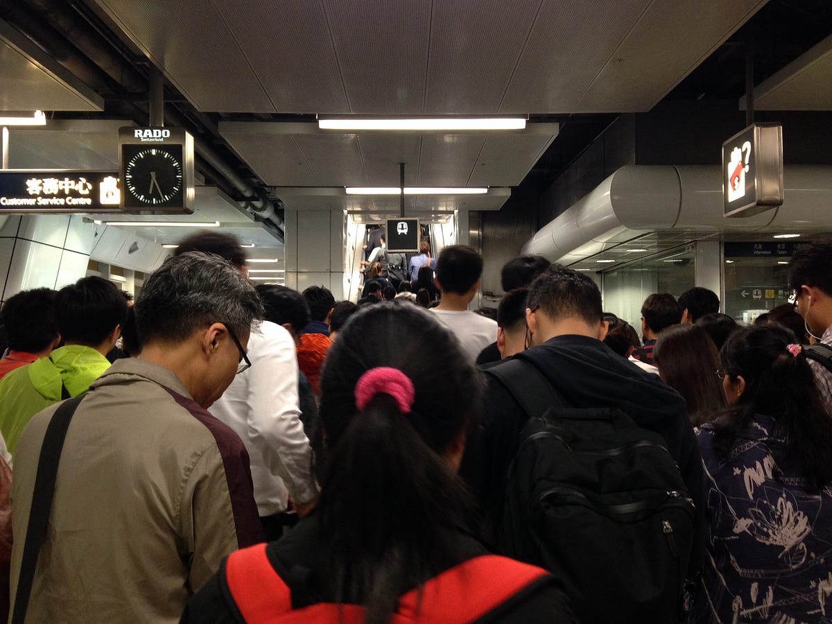 What passengers do when travelling on MTR? | by Rainbow Li | Medium