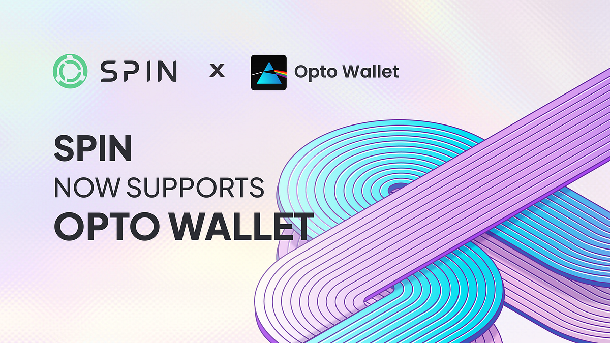 Spin is the first DEX to partner with NEAR-native mobile Opto Wallet | by Spin | Spin | Medium