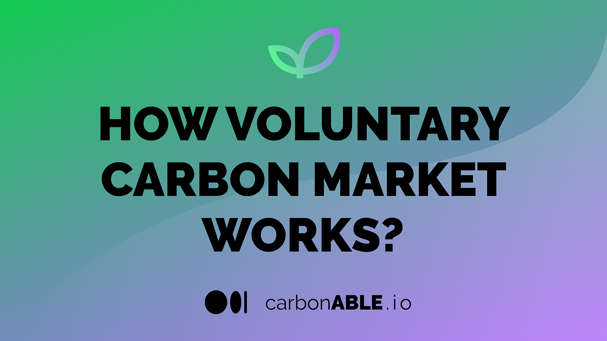 How Do Voluntary Carbon Markets Work? | by Carbonable.io | Medium