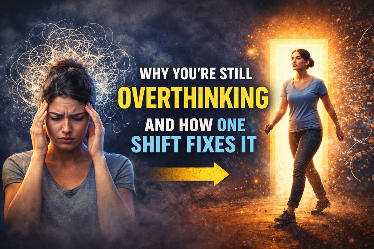 Why You’re Still Overthinking – and How One Shift Fixes It | by Nirmal ...