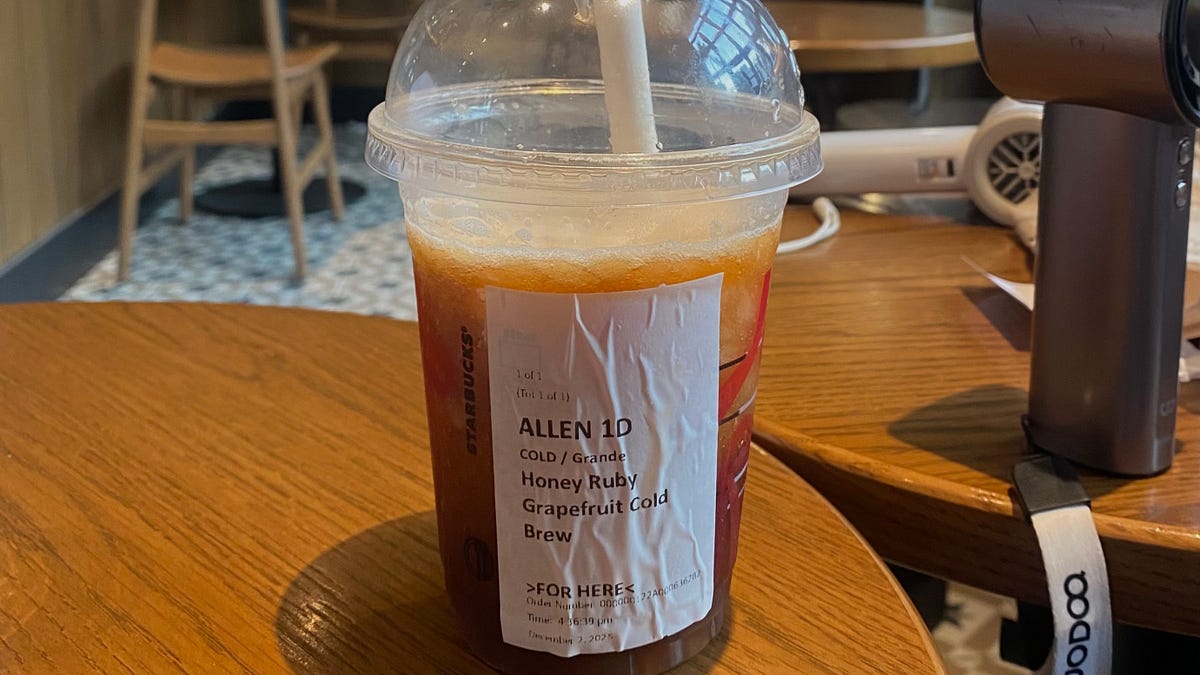 Honey Ruby Grapefruit Cold Brew. Sometimes, we don’t crave a life that ...