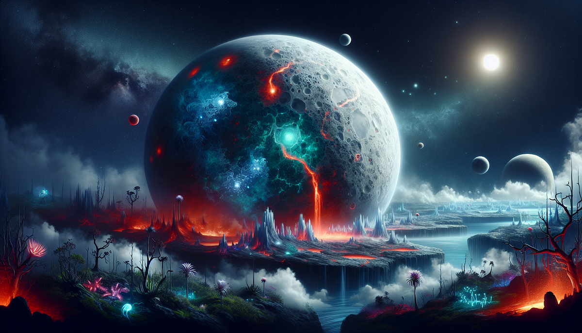 Exploring Alien Evolution: A Mathematical Model of Life on a Rogue ...