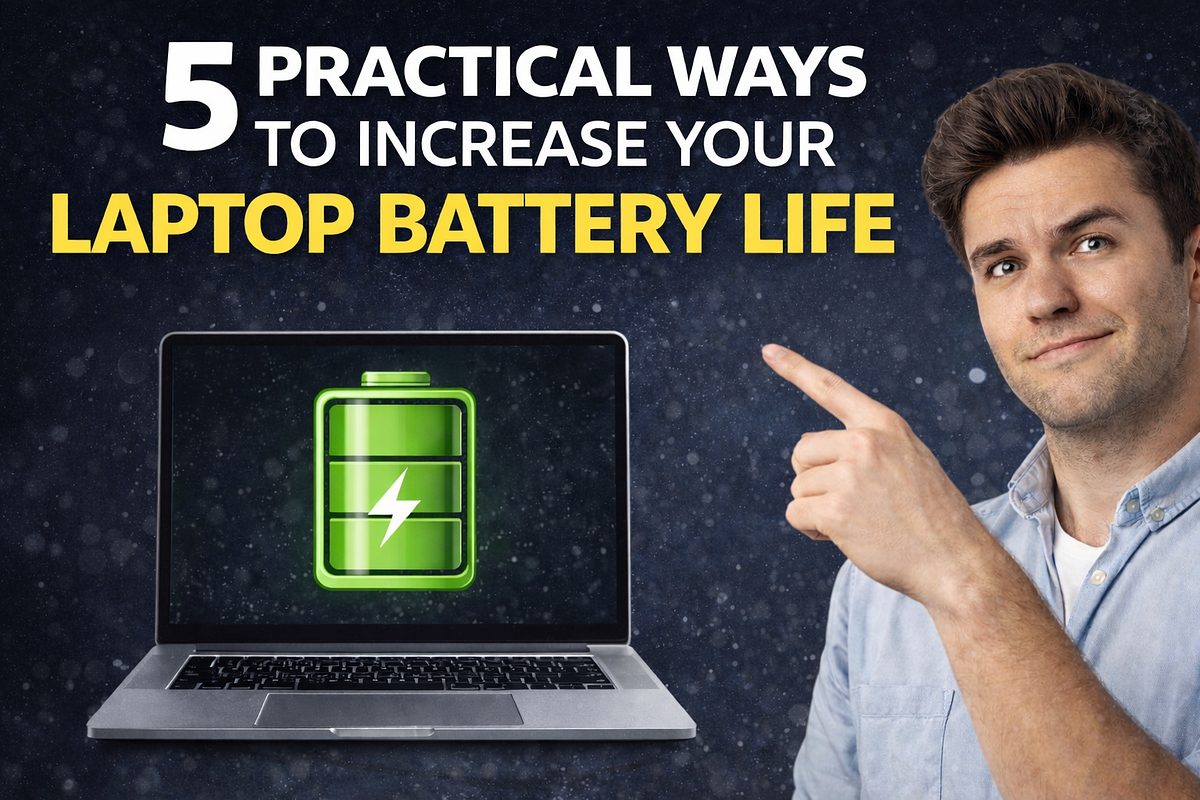 Laptop Battery Drains Fast? Try These 5 Practical Tips 💻🔋 | by Anurodh ...