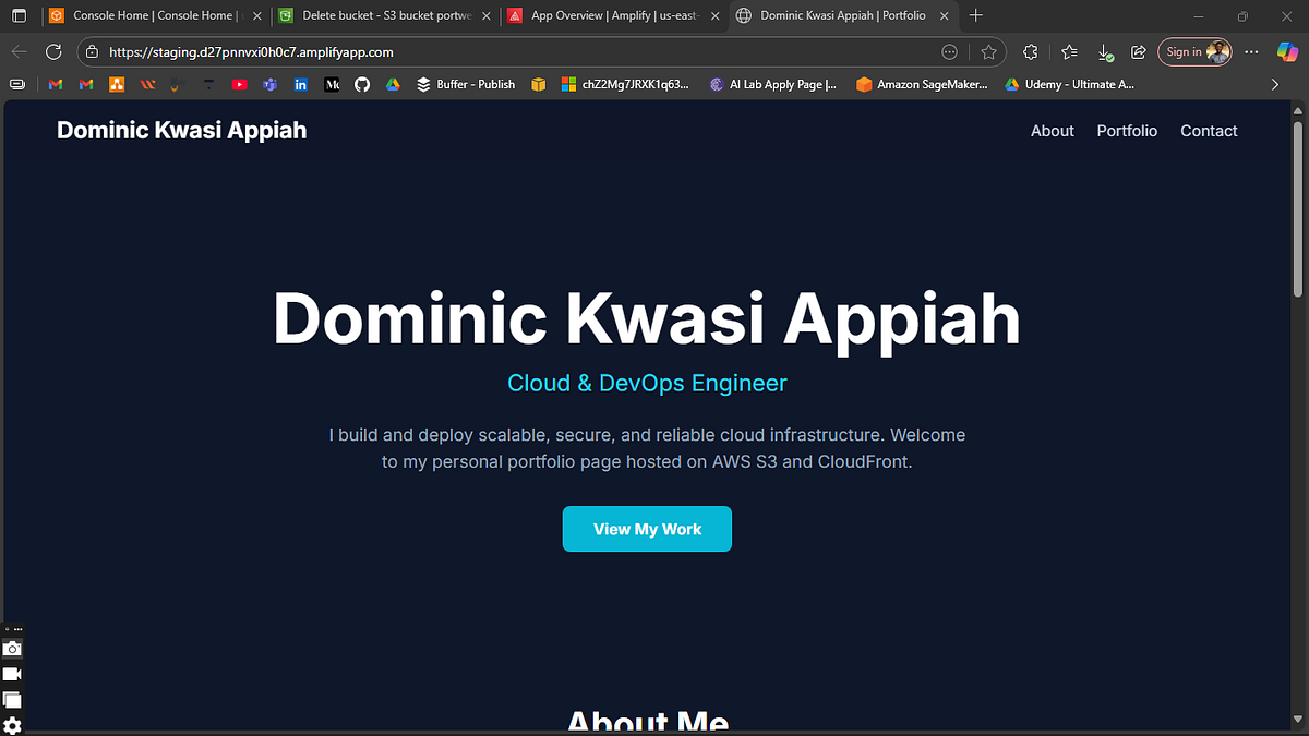 How to Host a Static Website on AWS: Two Powerful Methods (S3 + CloudFront vs. AWS Amplify ...