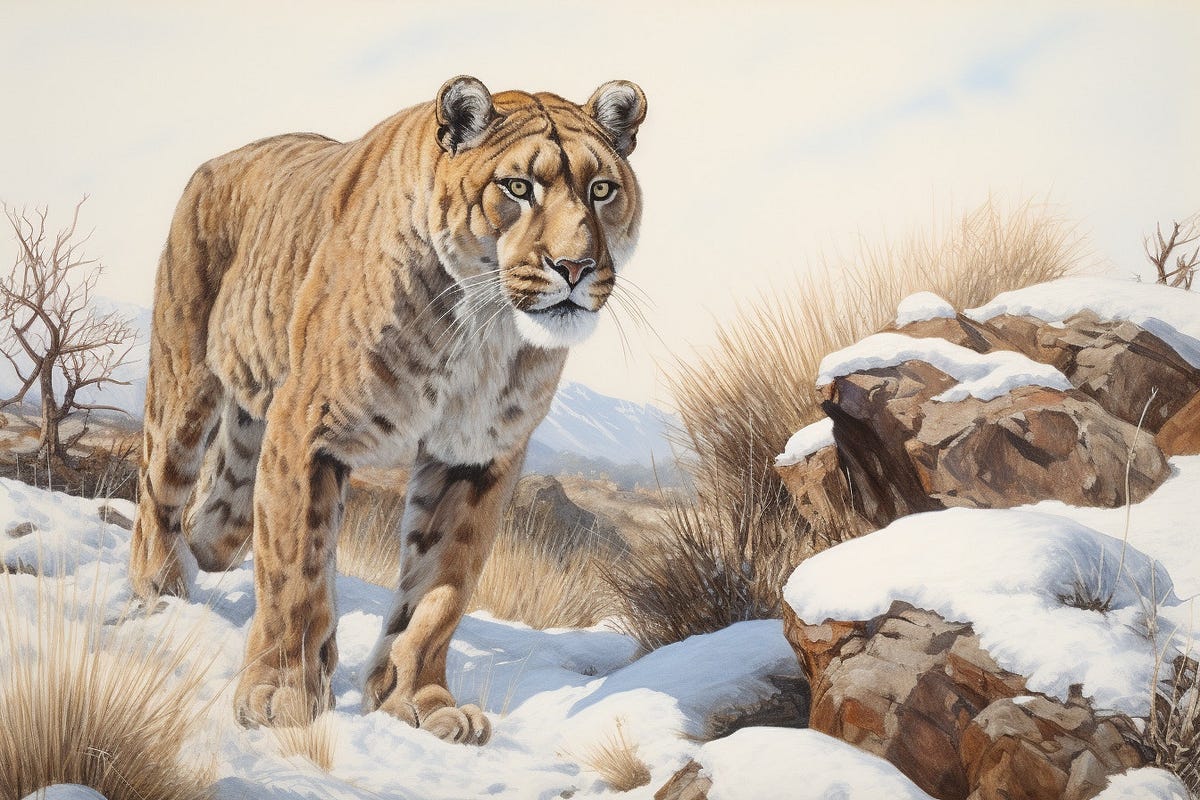 Extinct Expedition: The Lions of America | by Obscure Cats | Medium