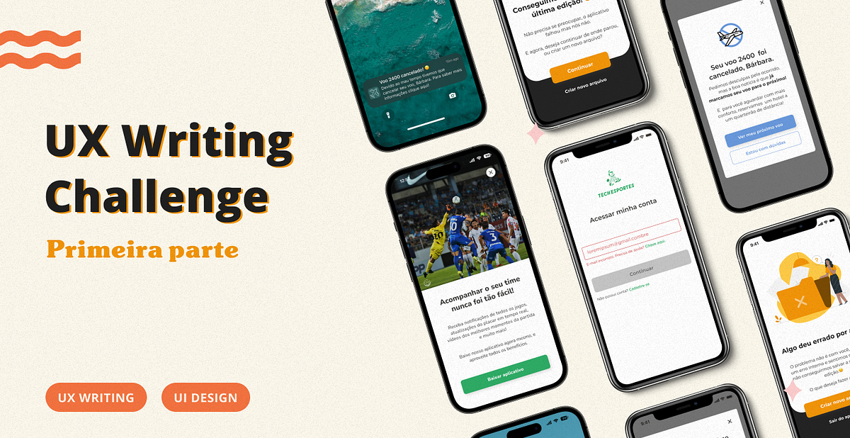 Daily UX Writing Challenge — Primeira Parte | by Fernanda Nepote | Medium