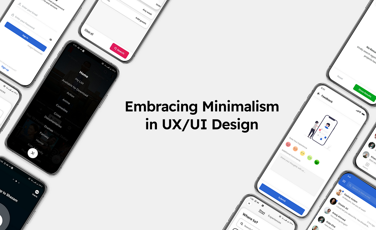 Embracing Minimalism in UX/UI Design | by Hanan Haj Ahmed | Sep, 2024 ...