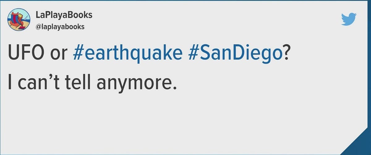 Mysterious Shaking Rocks San Diego: Earthquake, Sonic Boom or Military ...