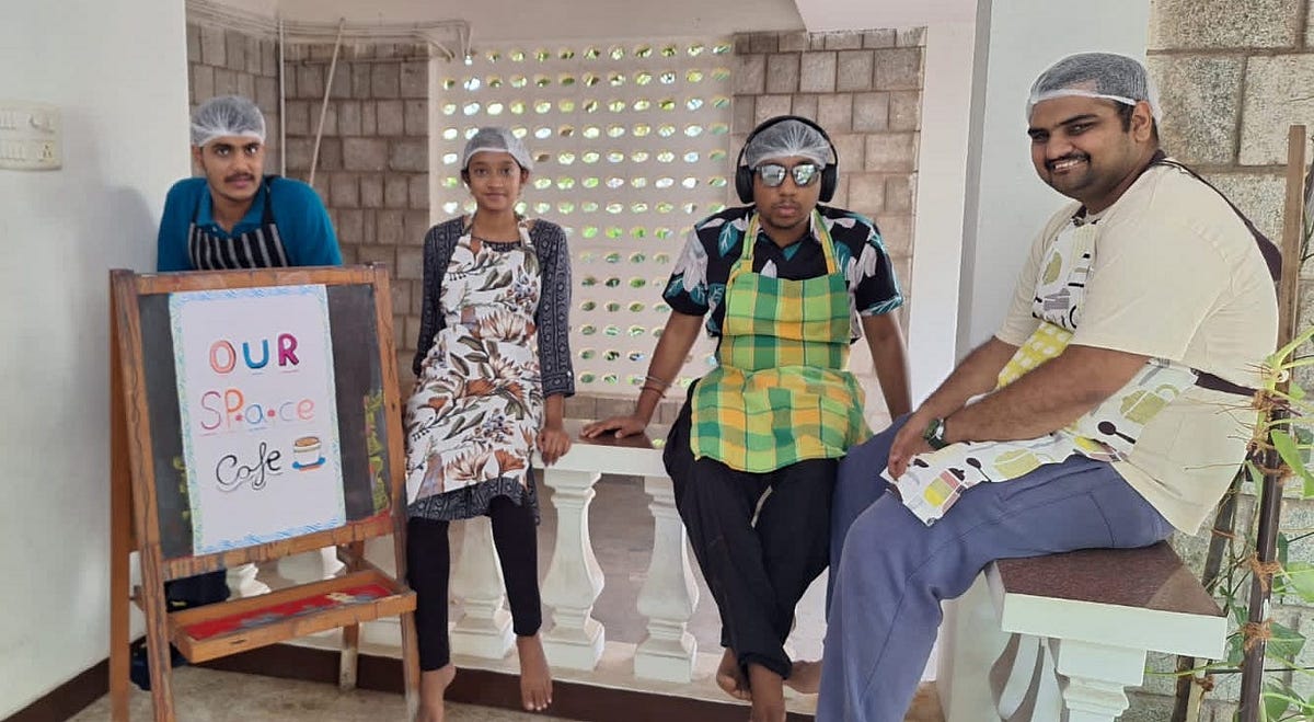 Our Space hosted a Cafe Day!. The young adults at Our Space— Aditya ...
