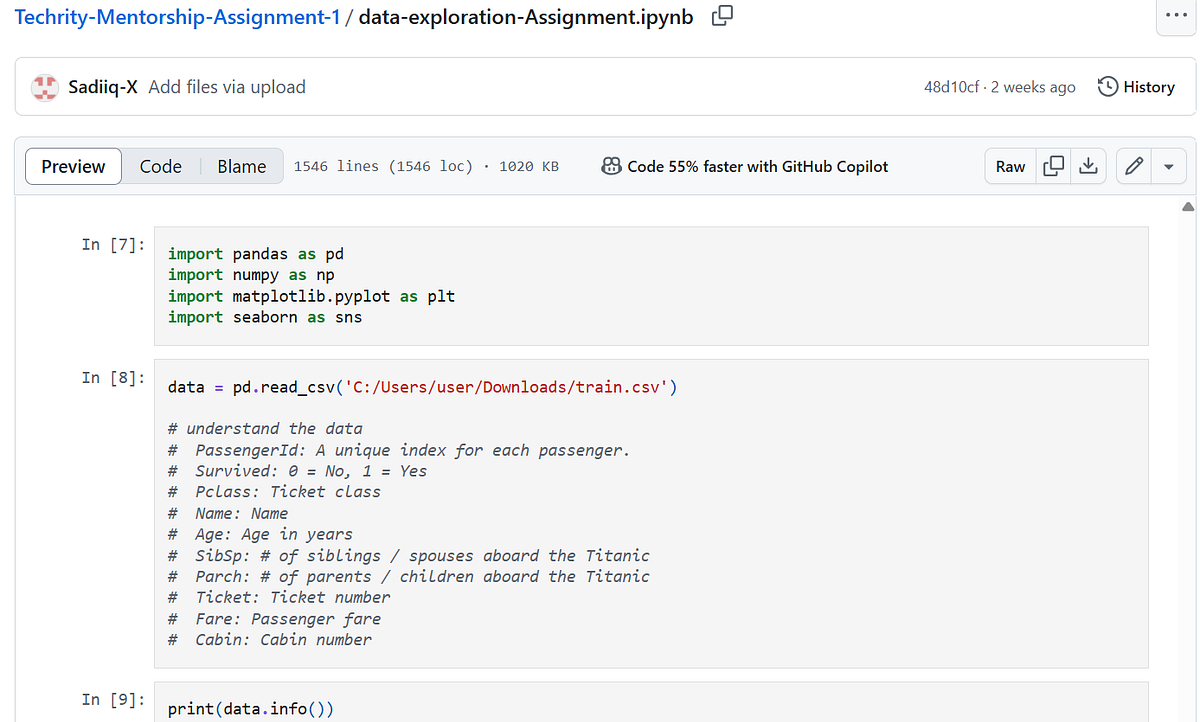 My First Hands-On Experience with Machine Learning: Exploring the Titanic Dataset | by Abubakar ...