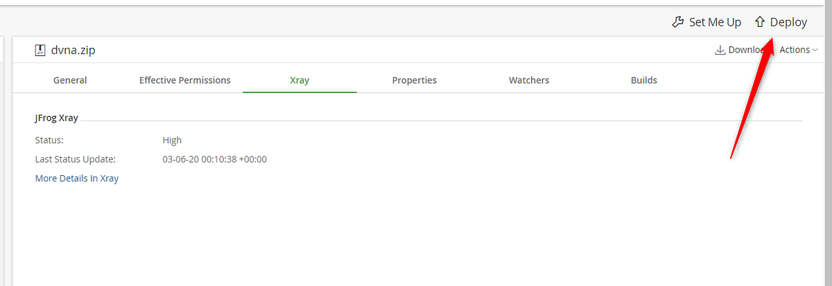How to Scan Node.Js application using JFrog xray | by Content Corner ...