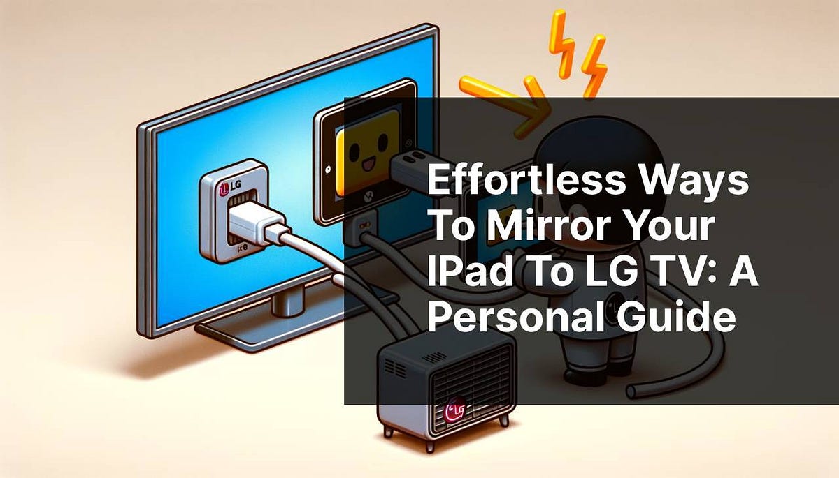 Effortless Ways to Mirror Your iPad to LG TV: A Personal Guide | by ...