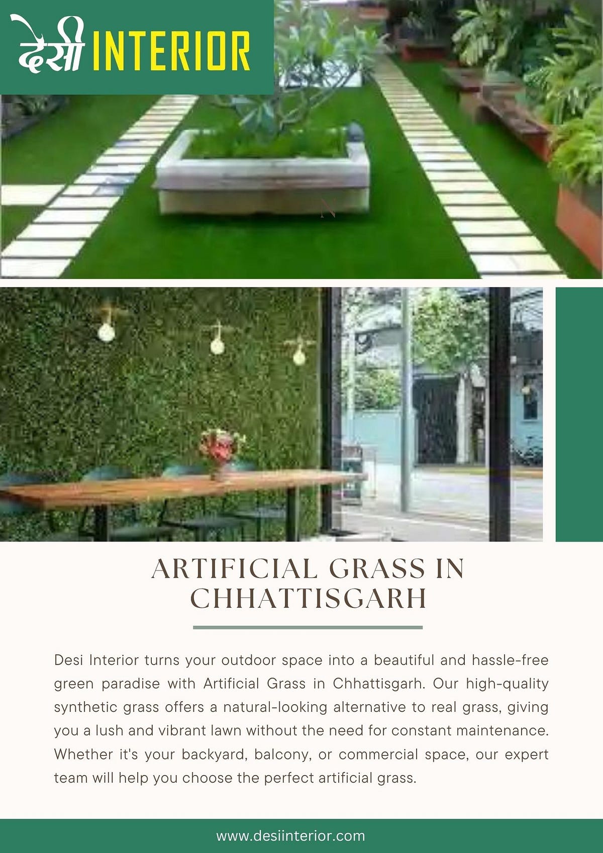 Infographic Image. Artificial Grass in Chhattisgarh | by Desi interior ...