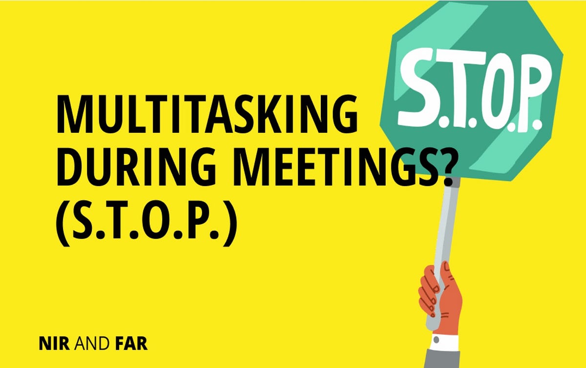 Multitasking During Meetings? How to Make Your Colleagues ...