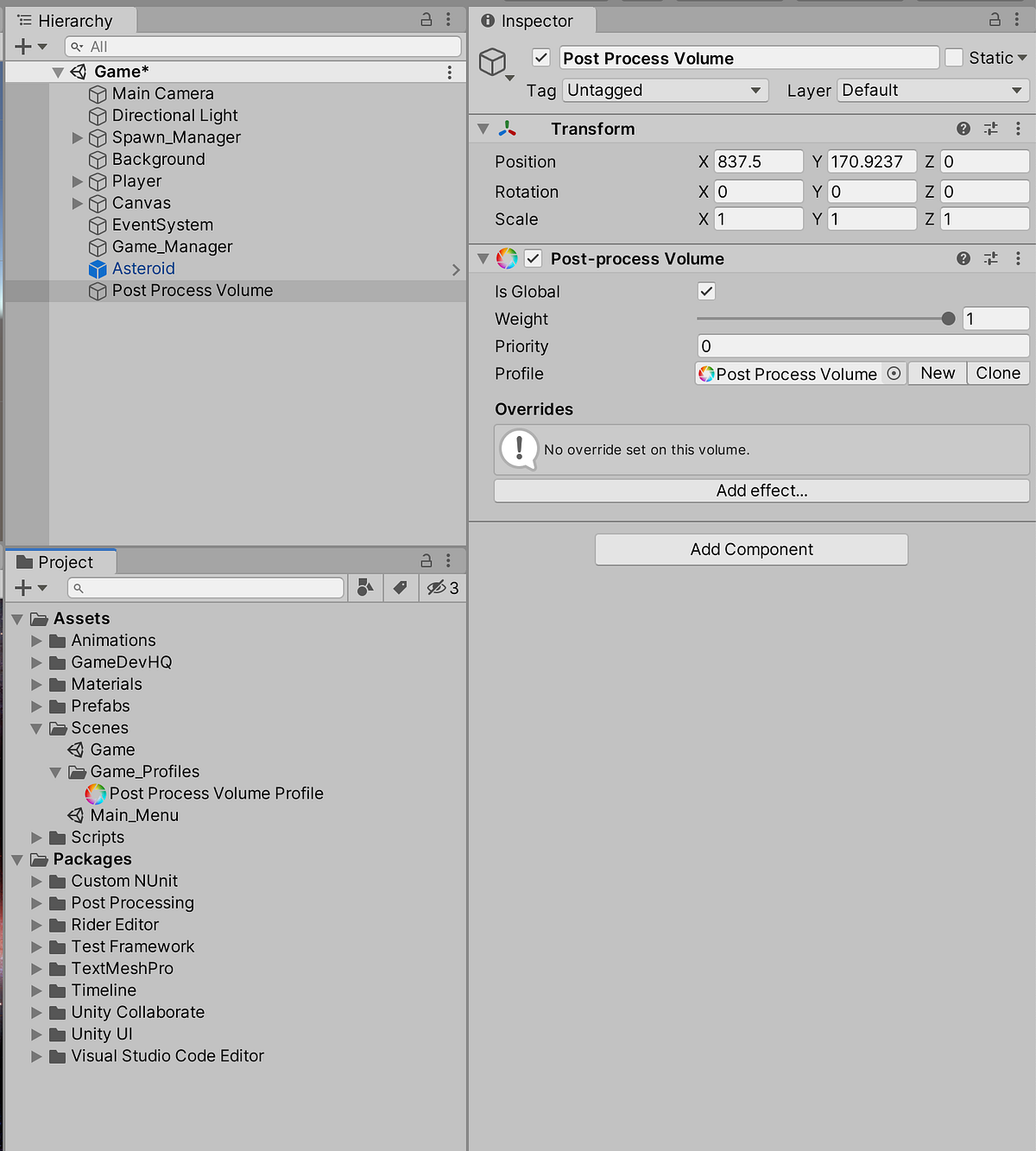 Bring your game to AAA status through Post Processing! | by KW Development LLC | Medium
