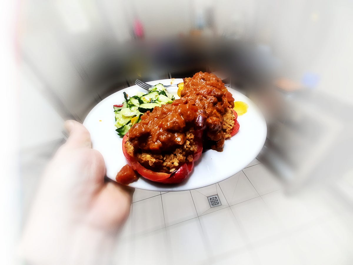 Leftover Stuffed Peppers. Stuffed vegetables are my comfort food… | by ...